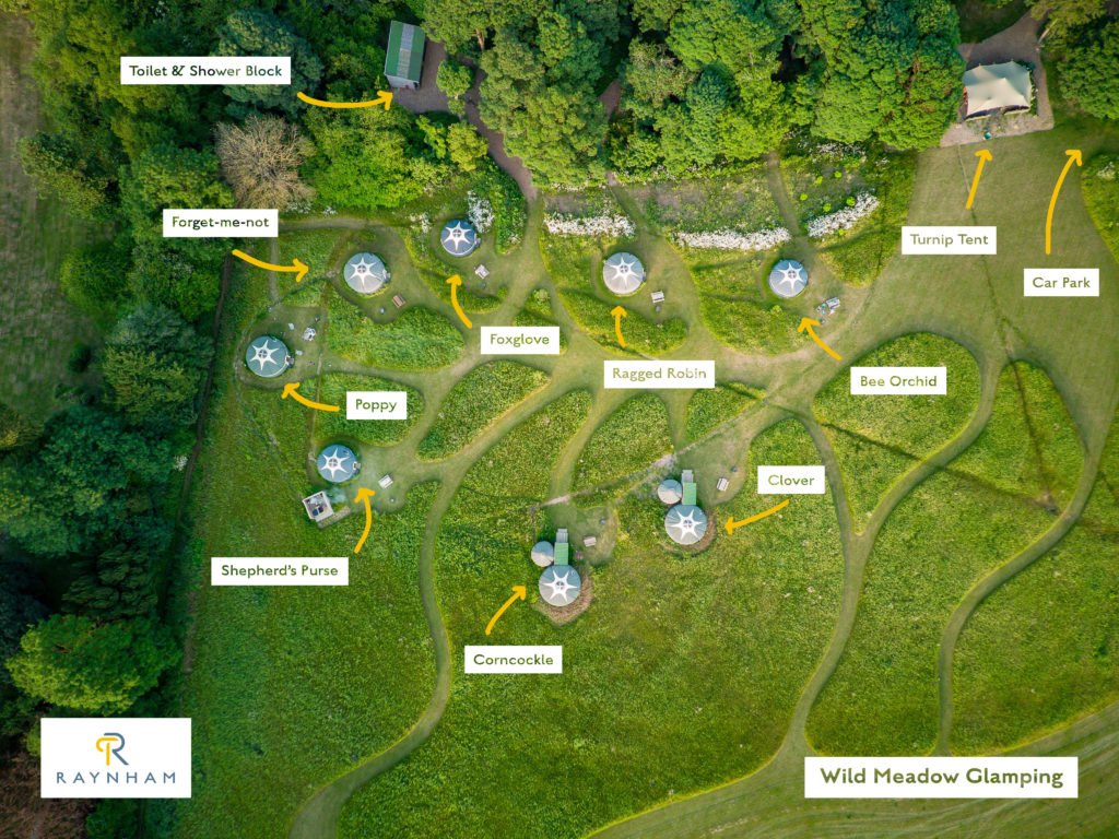 Luxury Norfolk Glamping | Wild Meadow at Raynham Estate - Norfolk ...